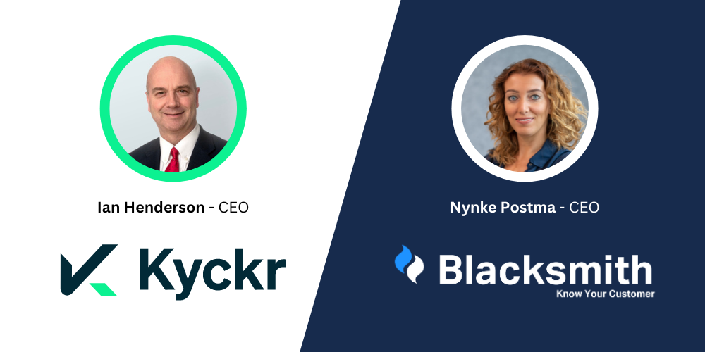 Kyckr and Blacksmith KYC partnership - Blacksmith